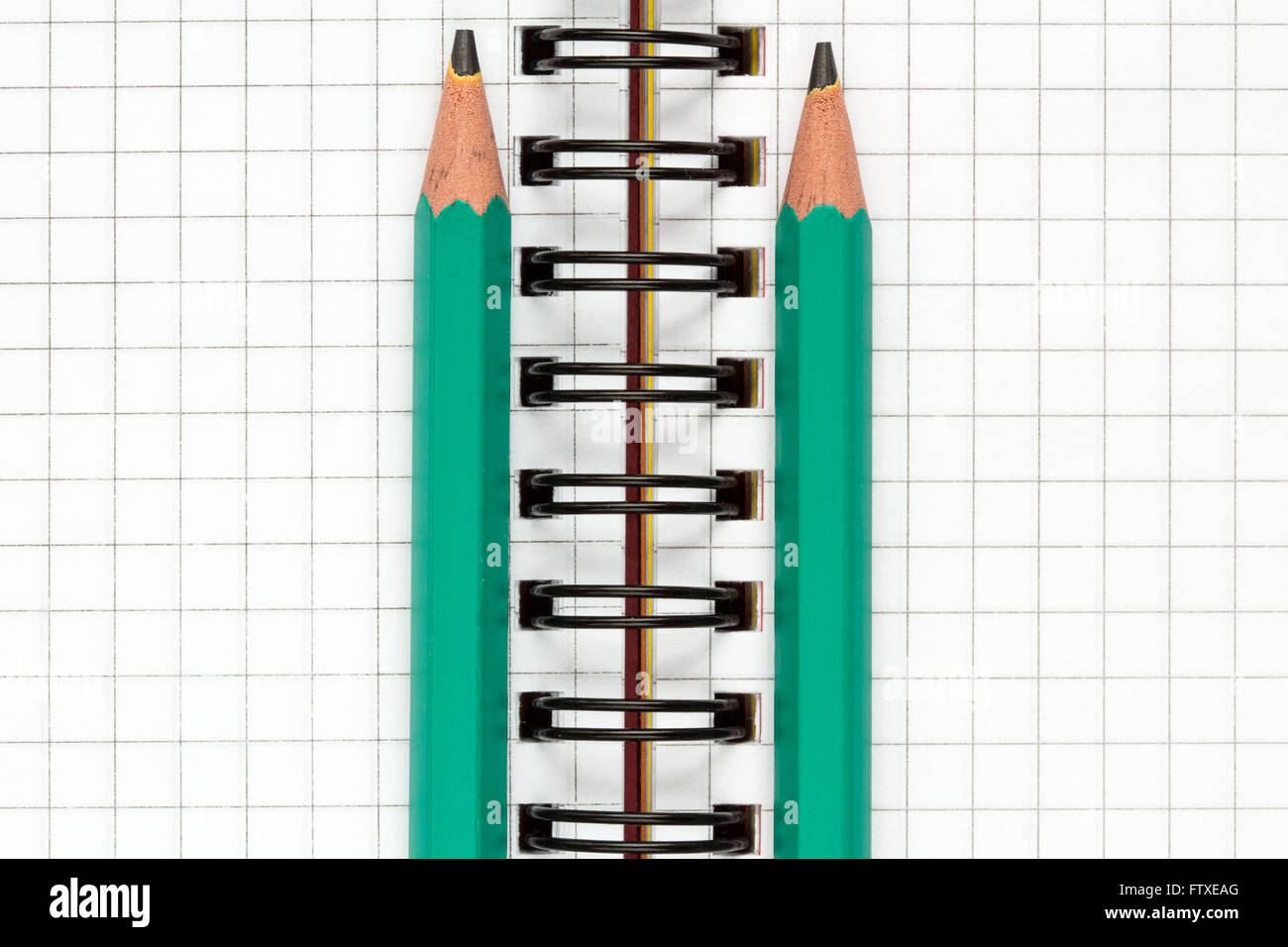 Two spiral notebook hi-res stock photography and images - Alamy