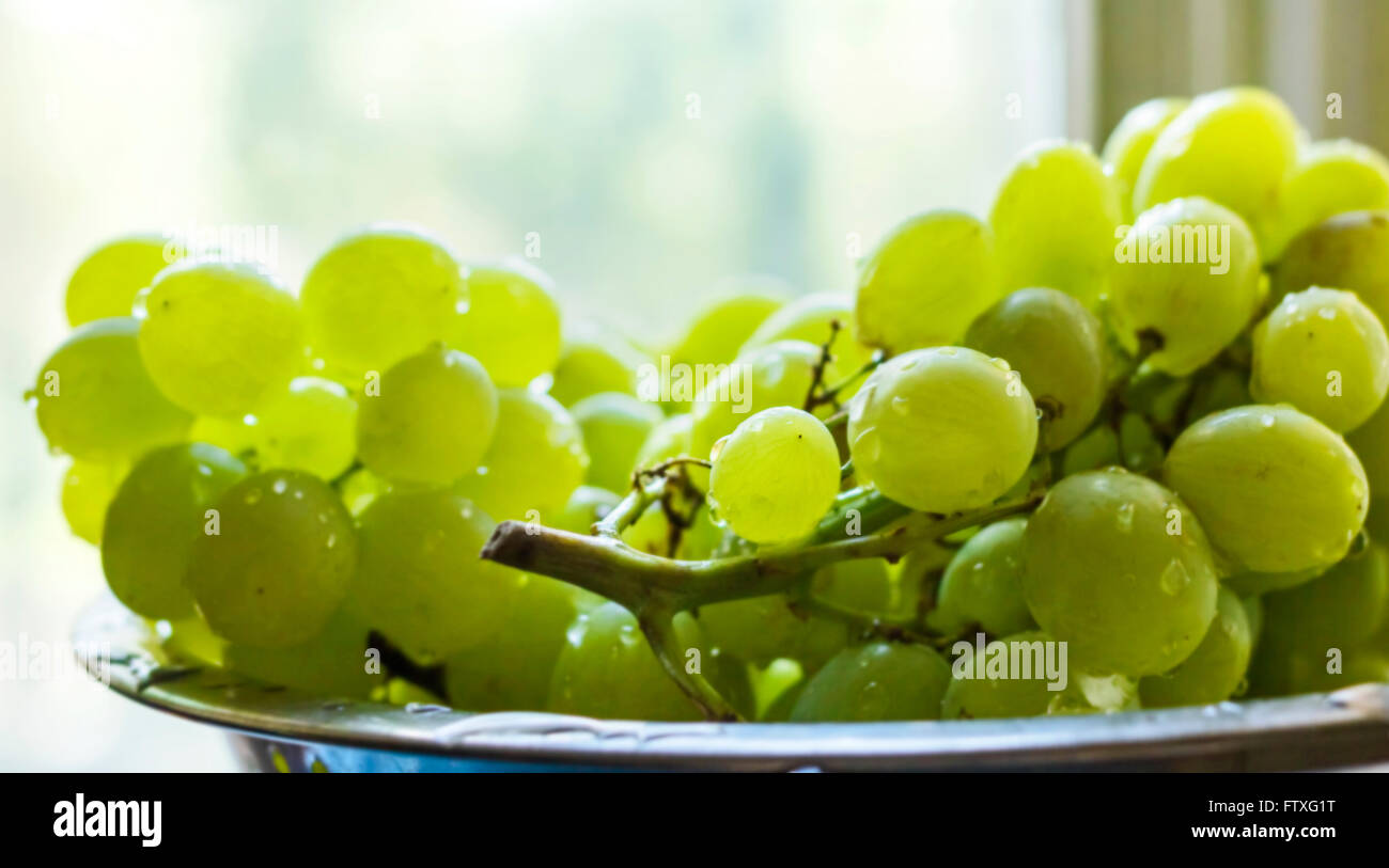 Grapes green objects hi-res stock photography and images - Alamy