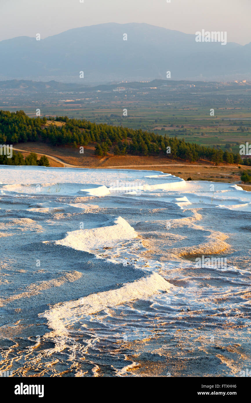 unique abstract in pamukkale turkey asia the old calcium bath and ...