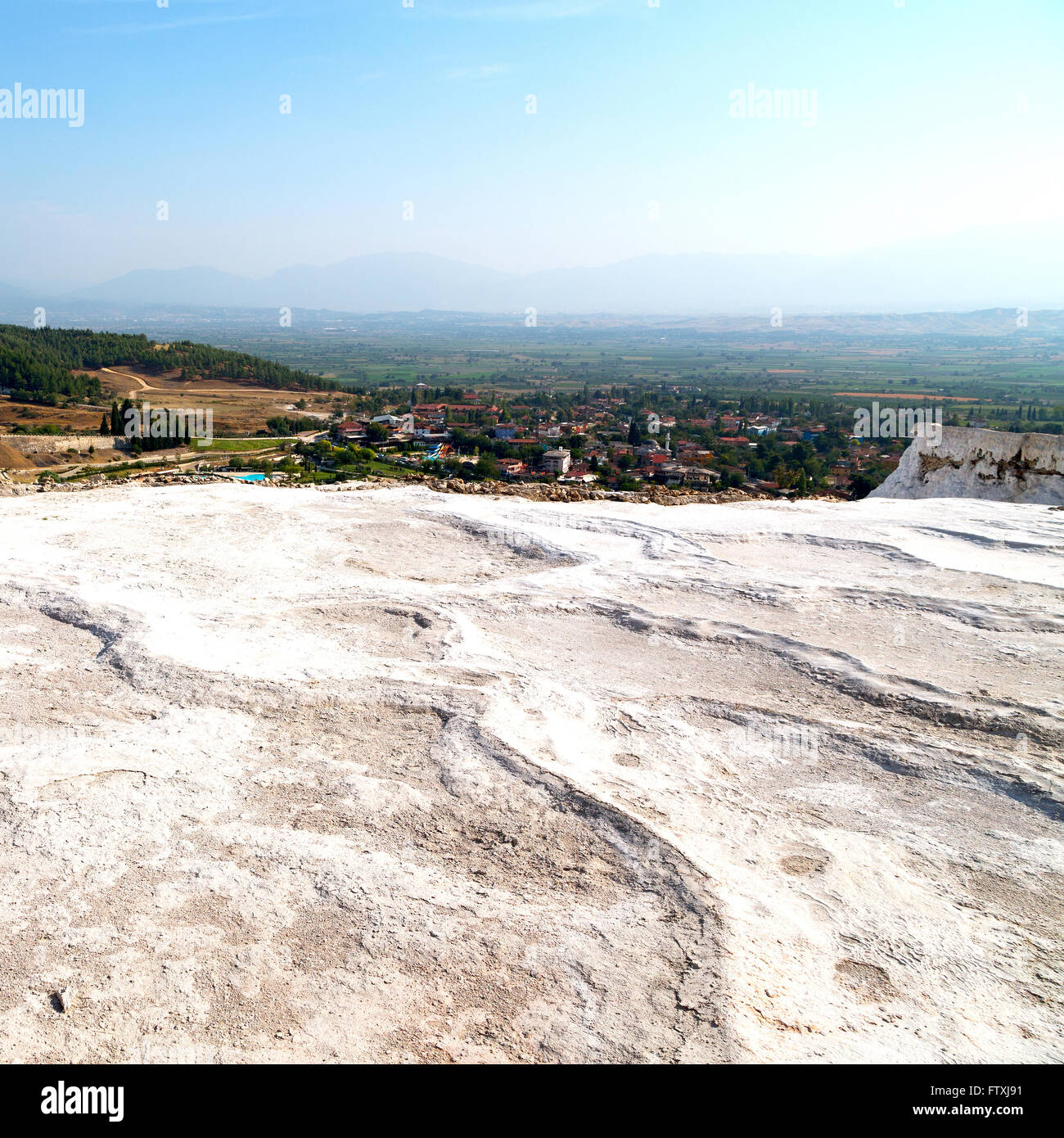 unique abstract in pamukkale turkey asia the old calcium bath and ...