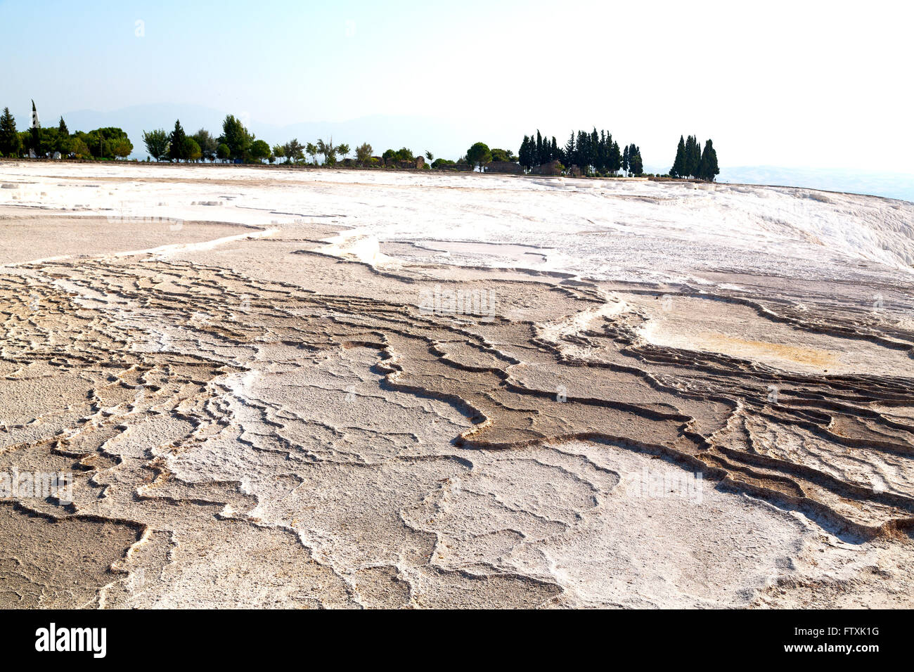 unique abstract in pamukkale turkey asia the old calcium bath and ...