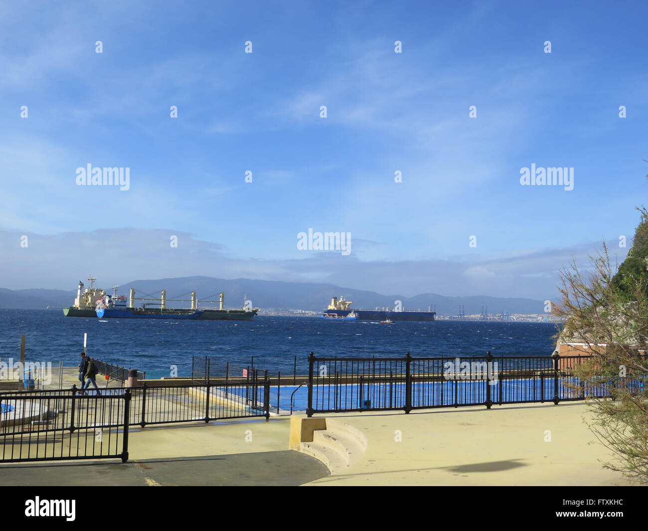 In strait gibraltar sailing hi-res stock photography and images - Alamy