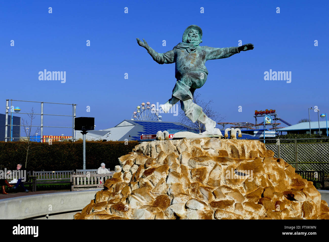 Skegness town seafront hi-res stock photography and images - Alamy