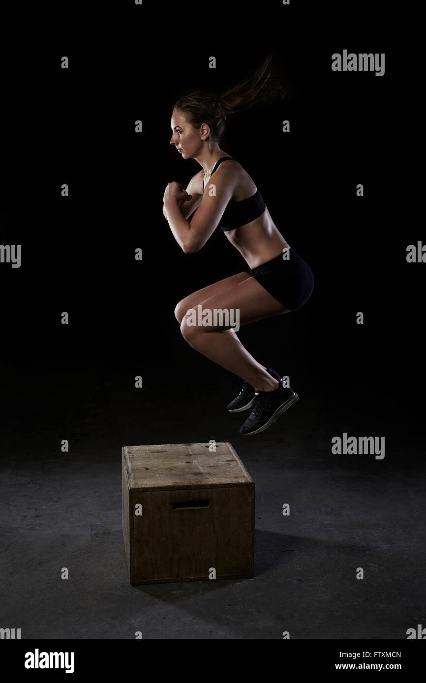 Jumping box hi-res stock photography and images - Alamy
