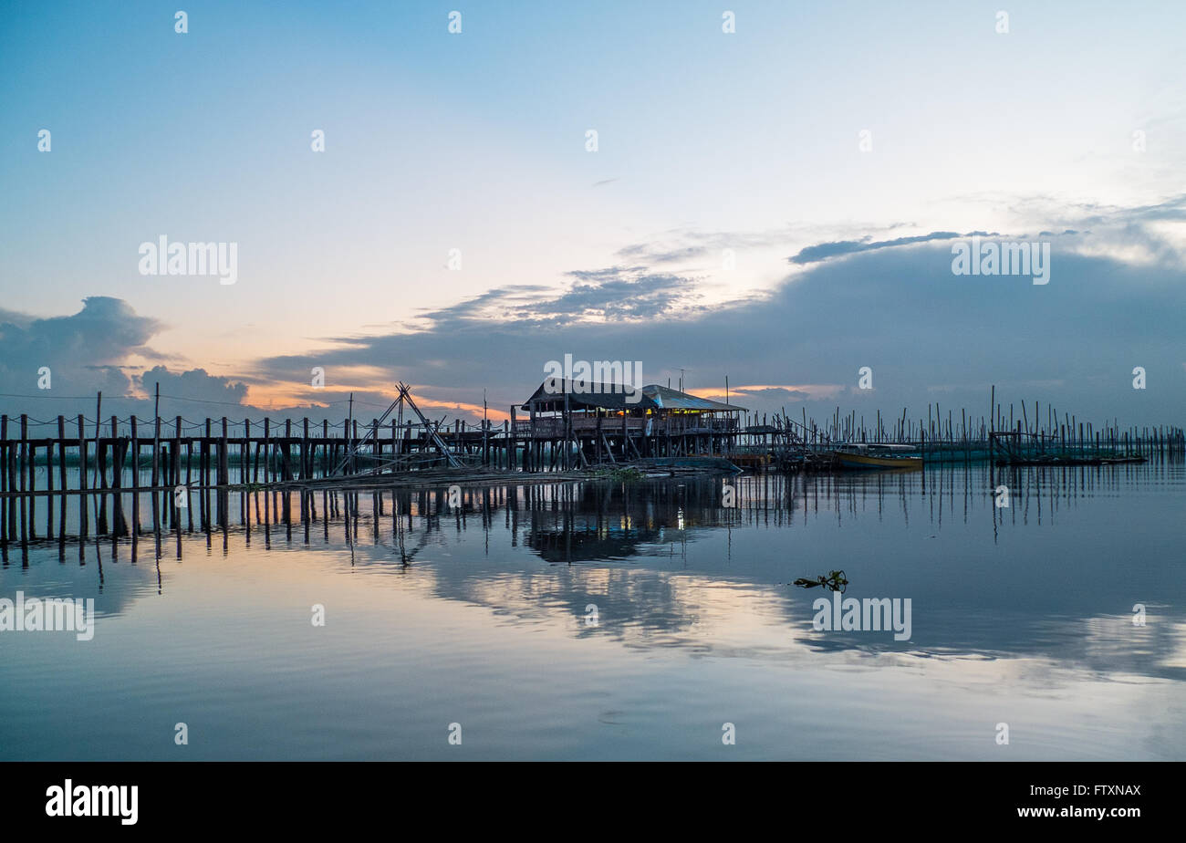 Fisherman's Jetty in morning Stock Photo - Alamy
