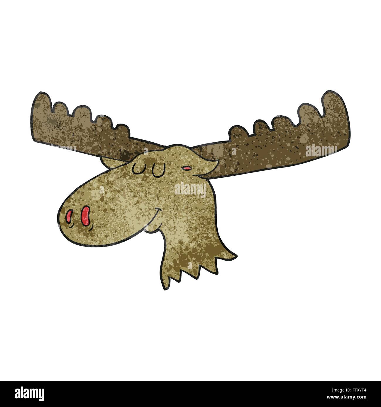 Crazy moose Stock Vector Images - Alamy