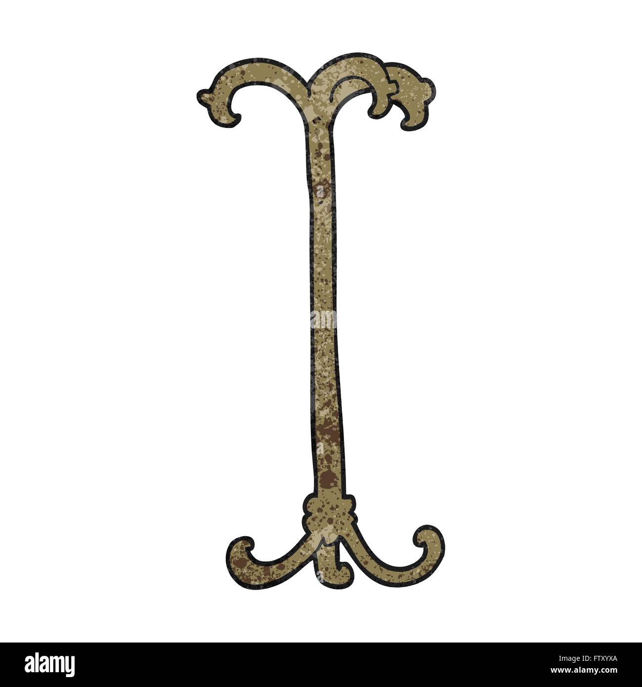 Coat stand with hat Stock Vector Images - Alamy