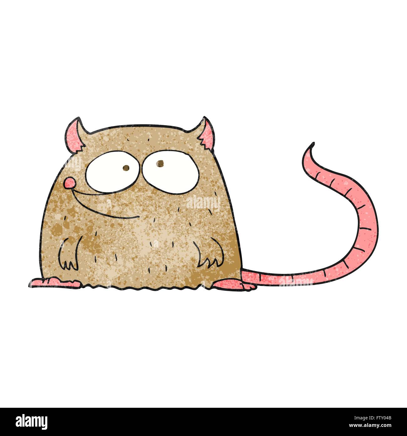 freehand textured cartoon mouse Stock Vector Image & Art - Alamy