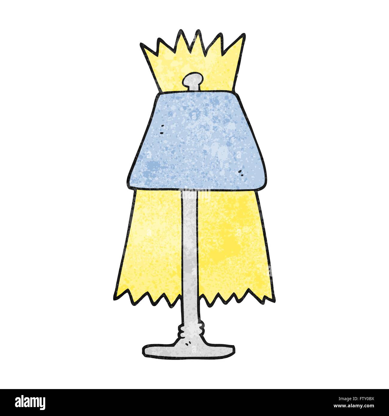 freehand textured cartoon lamp Stock Vector Image & Art - Alamy