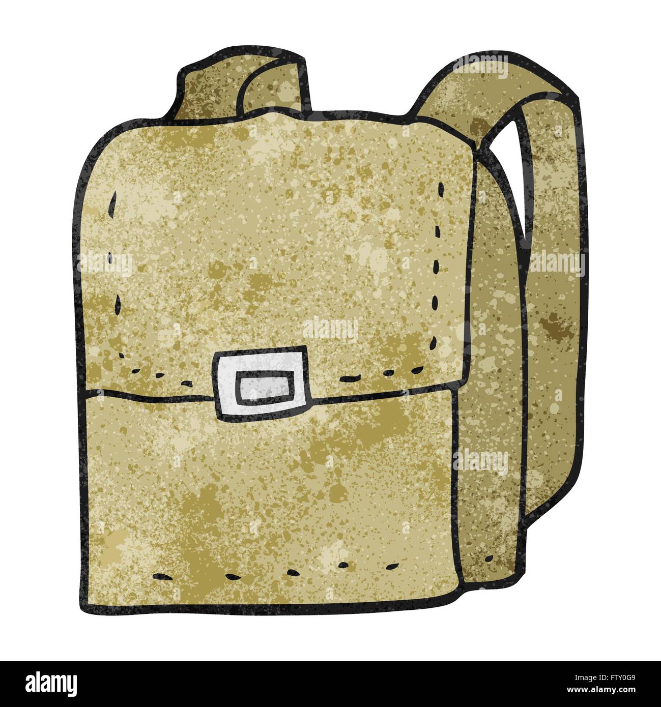 freehand textured cartoon bag Stock Vector Image & Art - Alamy
