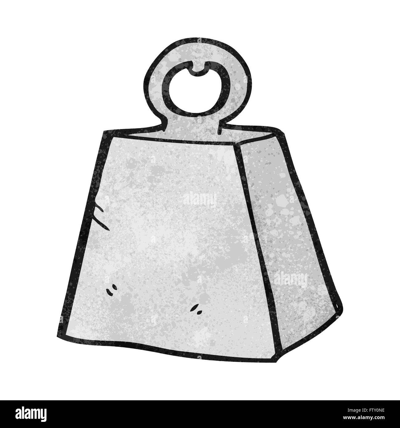 freehand textured cartoon heavy weight Stock Vector Image & Art - Alamy