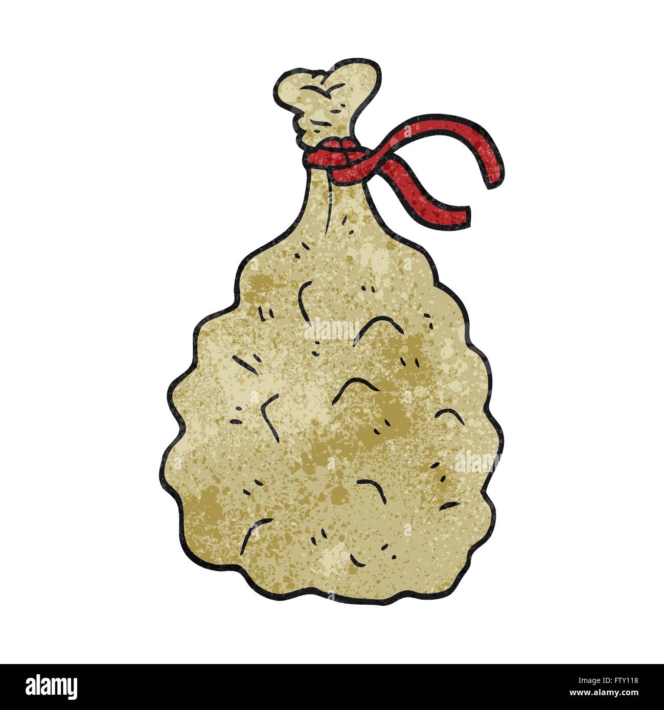 freehand textured cartoon sack Stock Vector Image & Art - Alamy