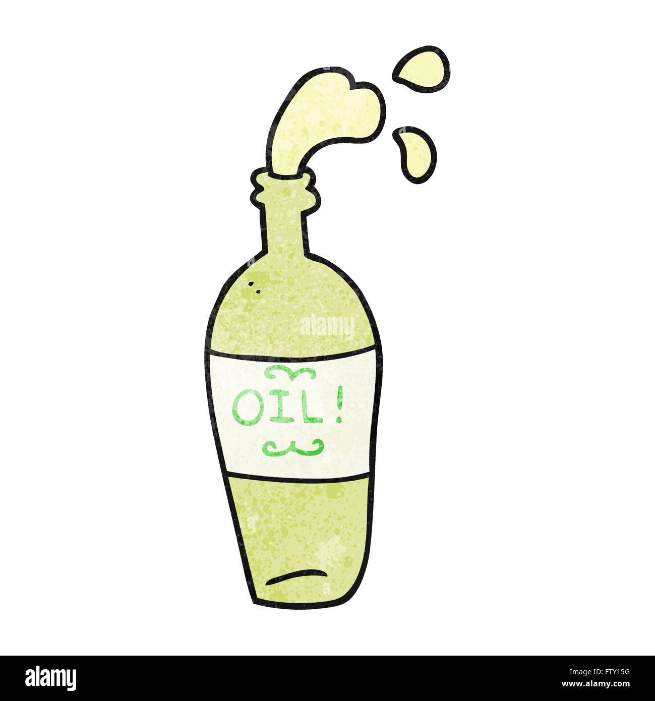 Freehand drawn cartoon olive oil hi-res stock photography and images ...