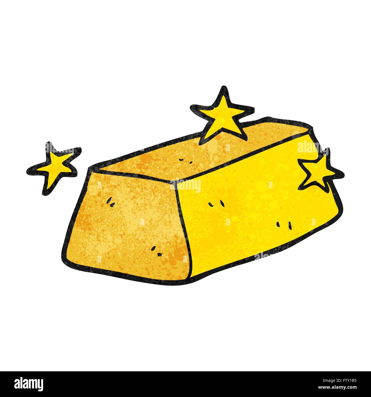 freehand textured cartoon gold Stock Vector Image & Art - Alamy