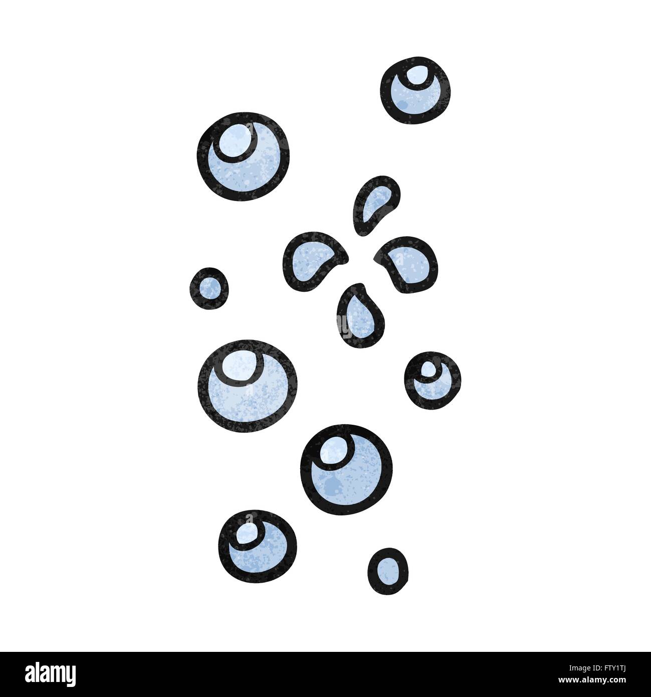 freehand textured cartoon bubbles Stock Vector Image & Art - Alamy