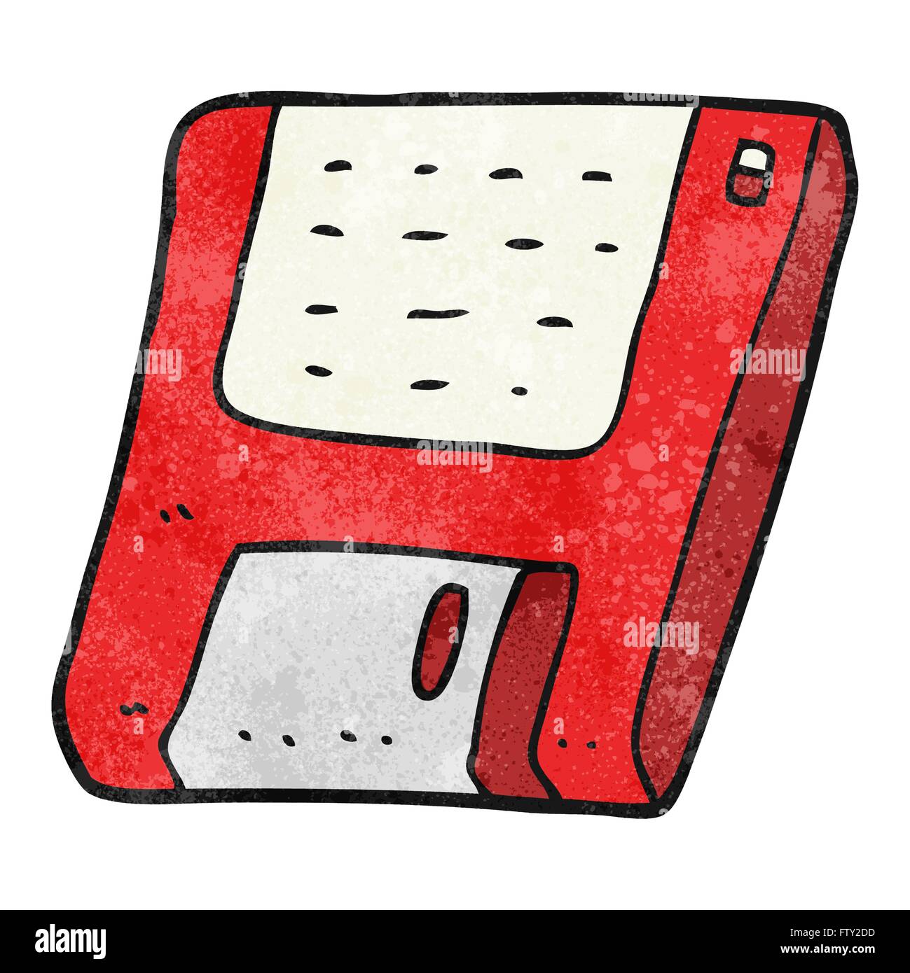 Freehand Drawn Cartoon Old Computer High Resolution Stock Photography ...