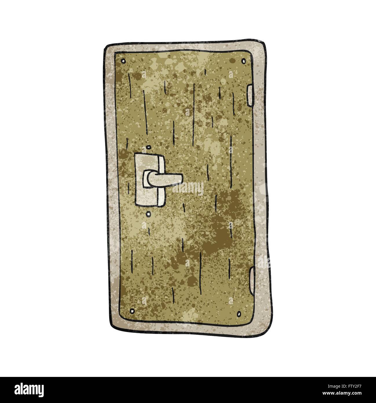 freehand textured cartoon door Stock Vector Image & Art - Alamy
