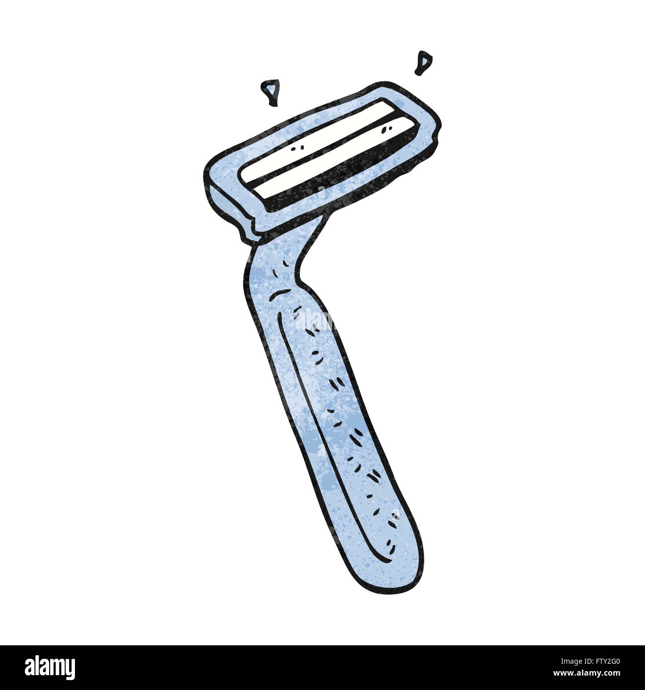 freehand textured cartoon razor Stock Vector Image & Art - Alamy