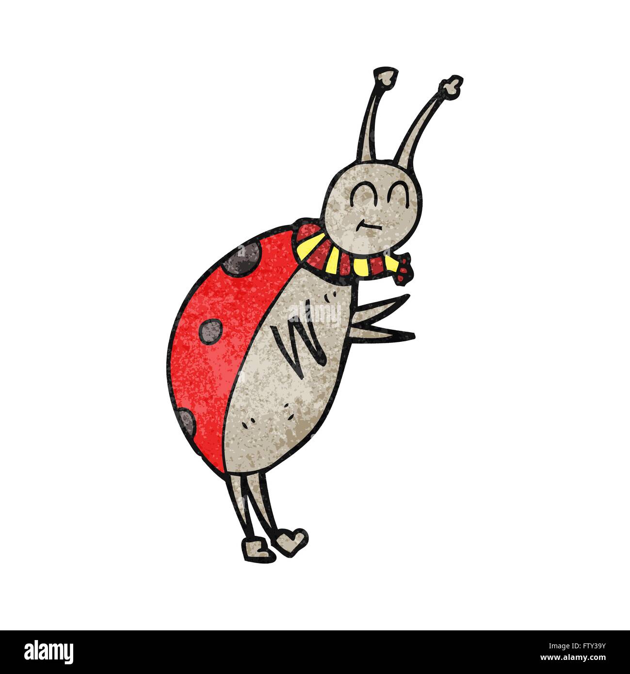 Cartoon ladybug waving hand hi-res stock photography and images - Alamy