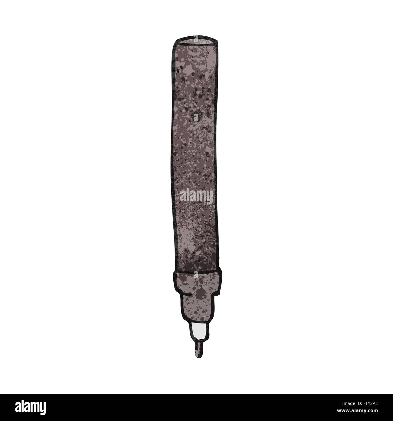 freehand textured cartoon fineliner pen Stock Vector Image & Art - Alamy