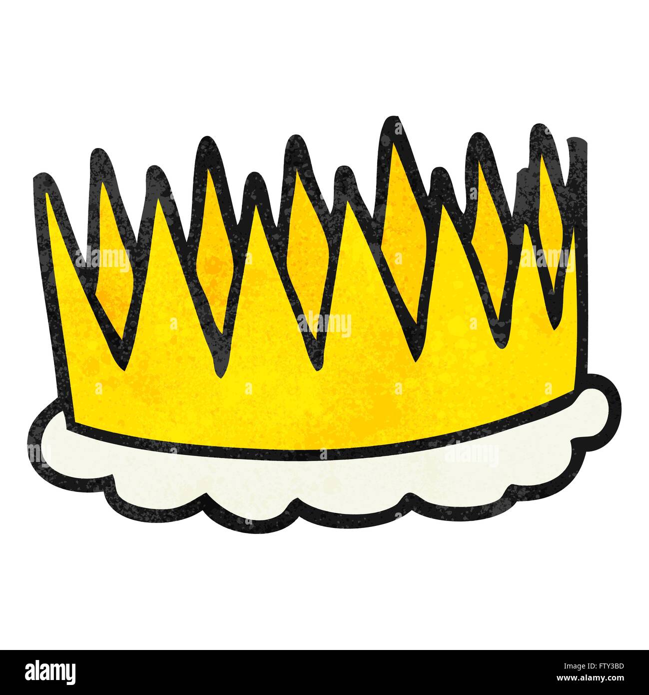 Freehand drawn cartoon queen crown hi-res stock photography and images ...
