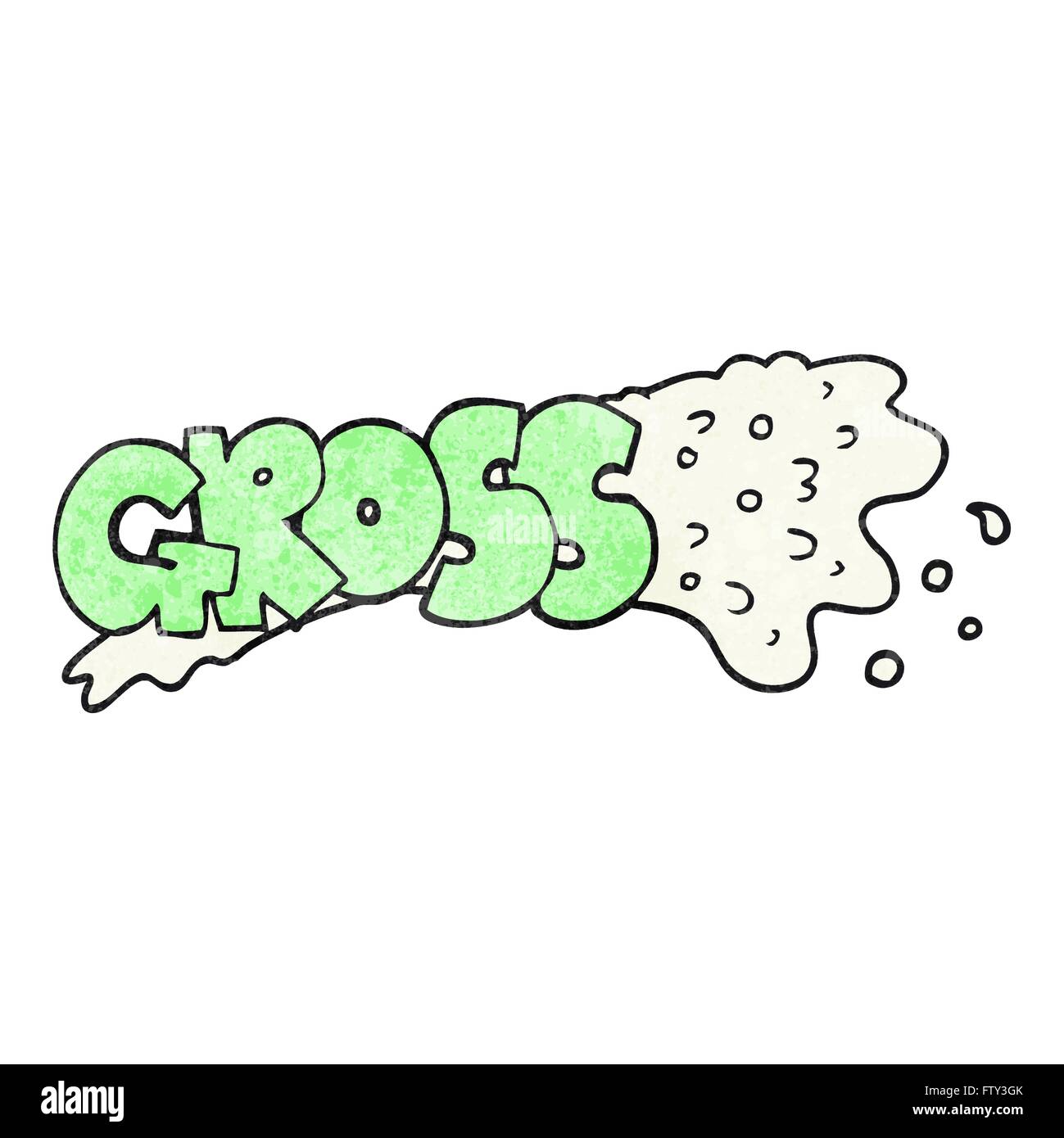 gross freehand textured cartoon Stock Vector Image & Art - Alamy