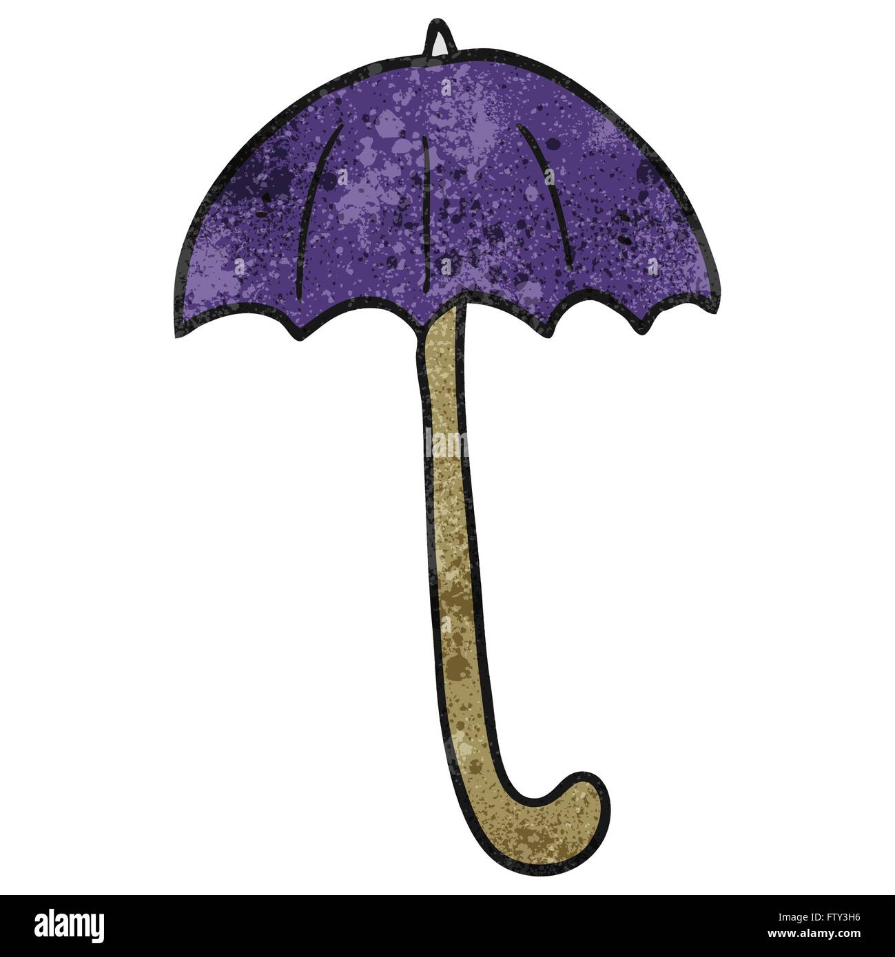 Freehand drawn cartoon umbrella hi-res stock photography and images - Alamy