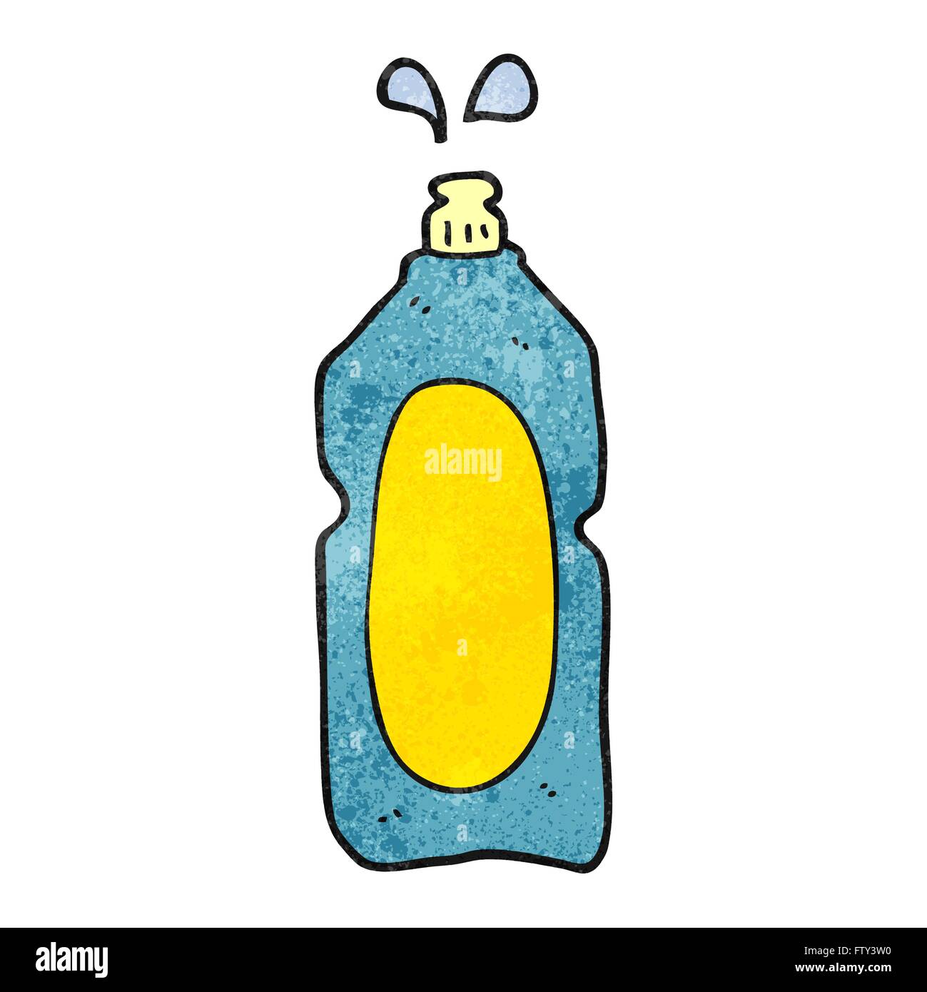 freehand textured cartoon cleaning product Stock Vector Image & Art - Alamy