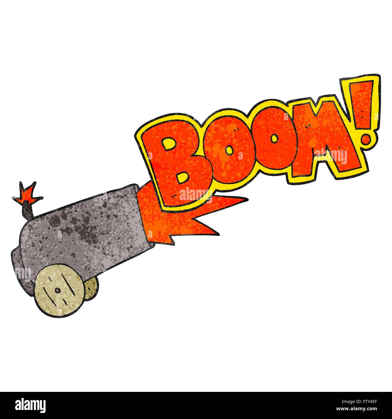 Firing the cannon Stock Vector Images - Alamy