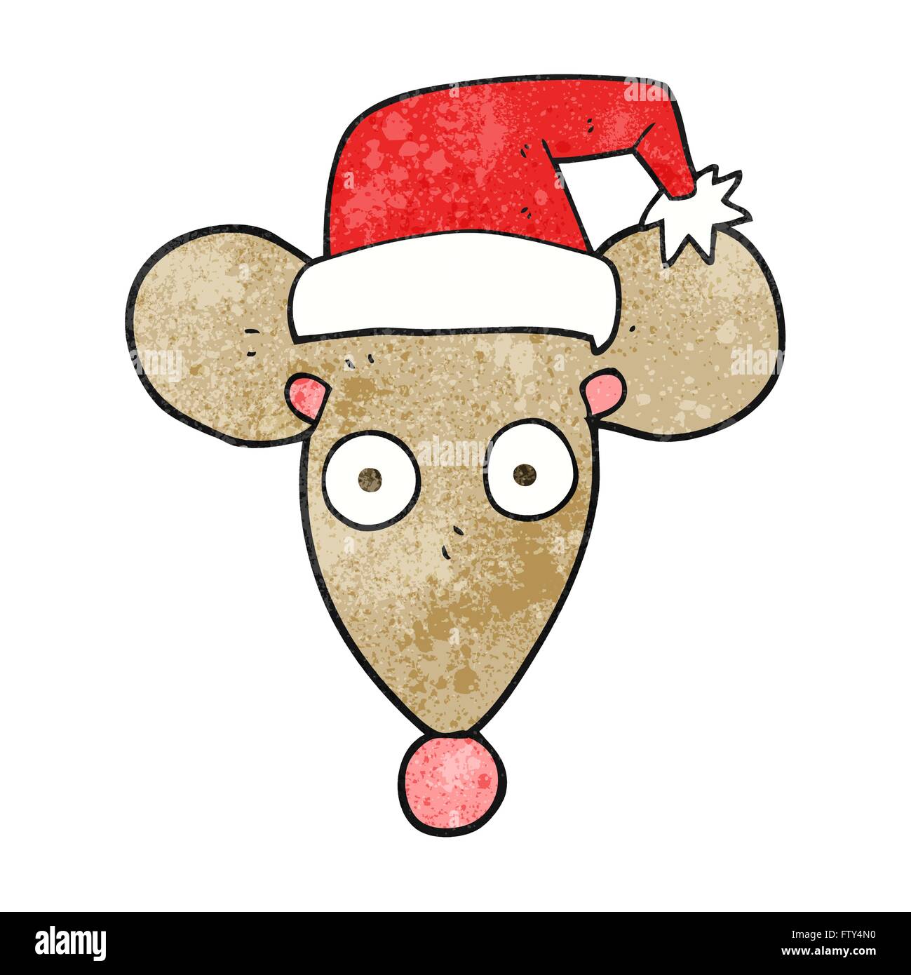 Mouse face hat Stock Vector Images - Alamy