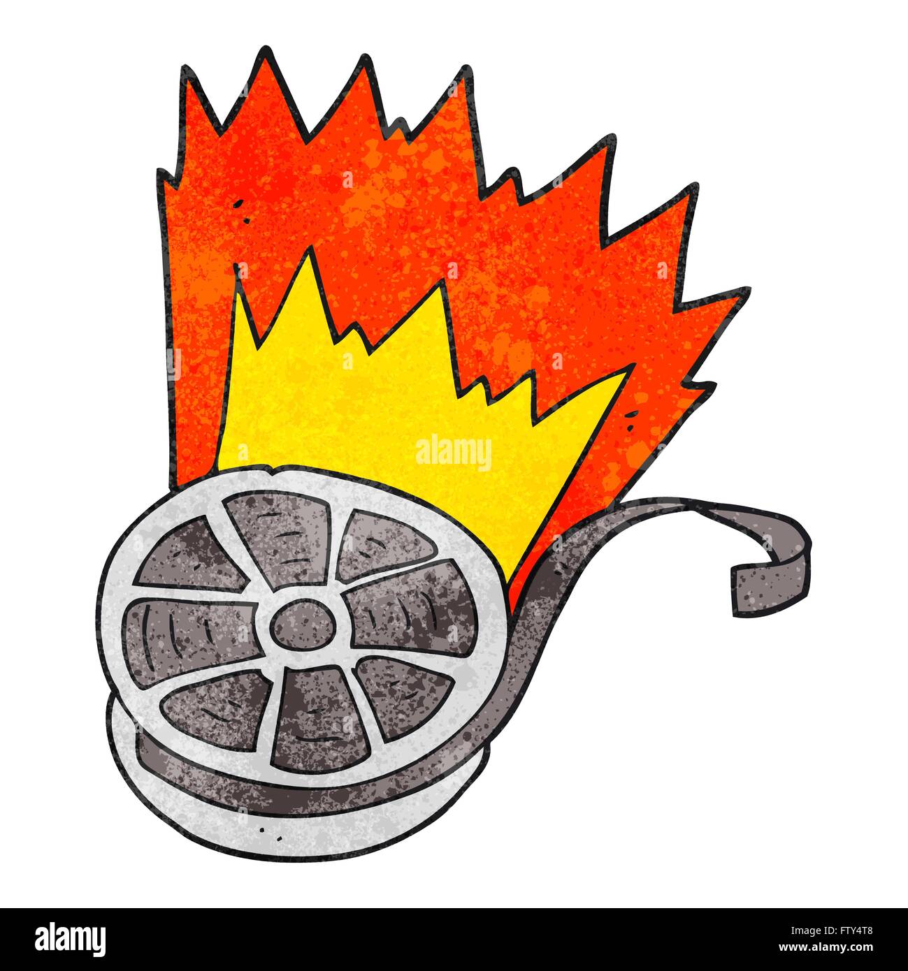 freehand textured cartoon film Stock Vector Image & Art - Alamy