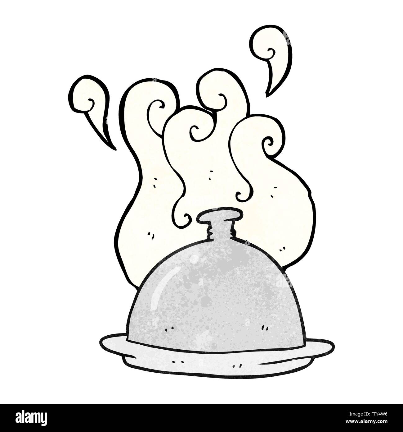 freehand textured cartoon dinner service Stock Vector Image & Art - Alamy