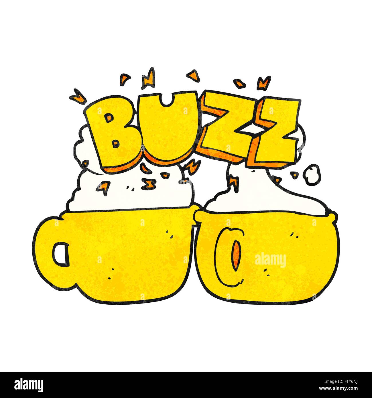 freehand textured cartoon coffee cups Stock Vector Image & Art - Alamy