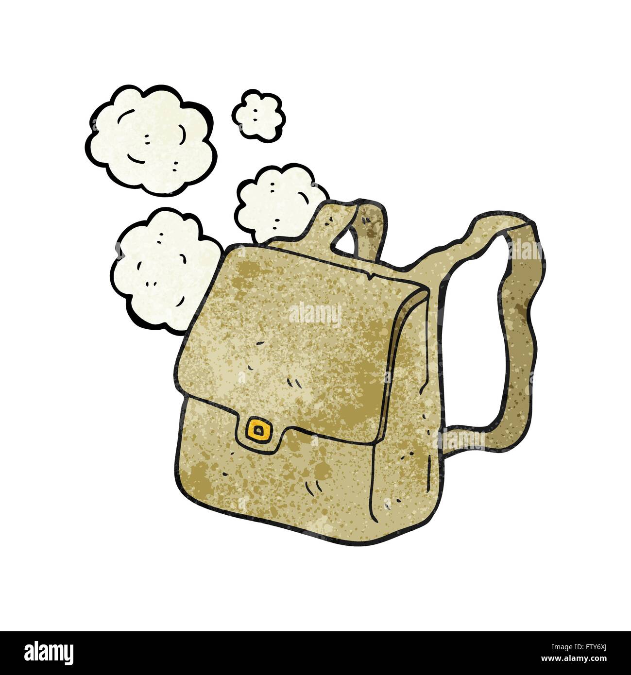 Freehand drawn cartoon backpack hi-res stock photography and images - Alamy
