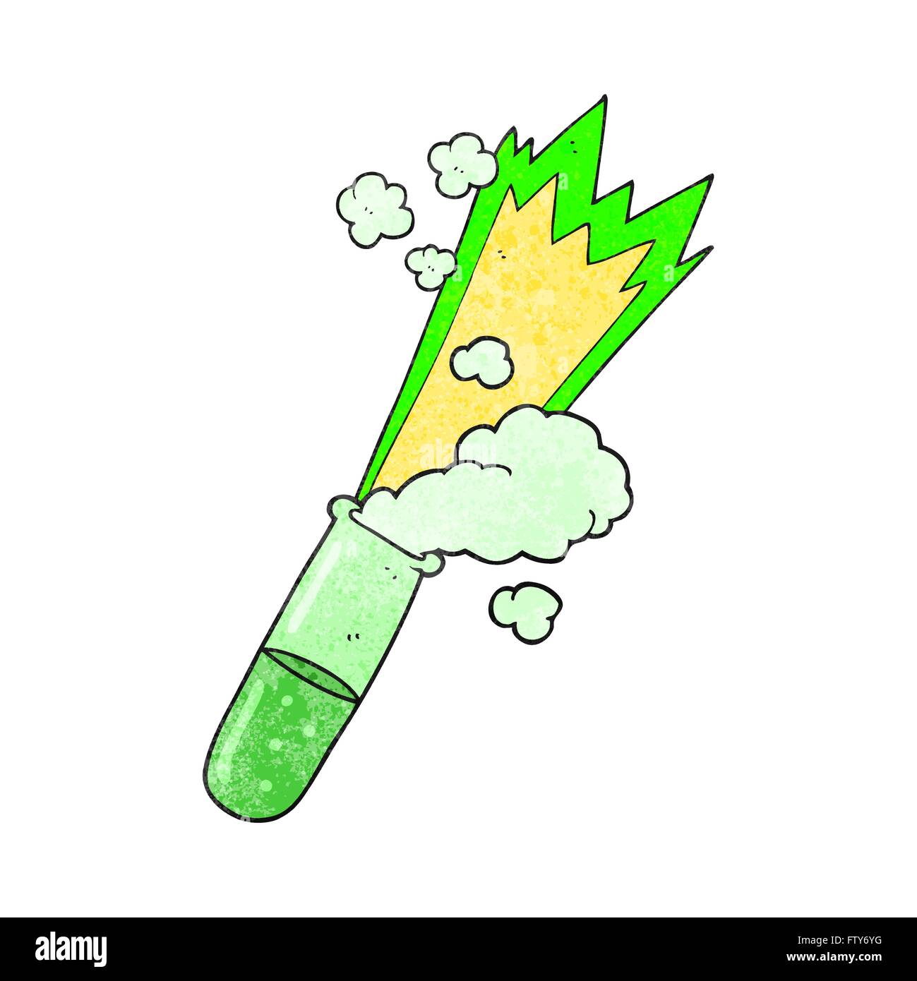 freehand textured cartoon science test tube Stock Vector Image & Art ...