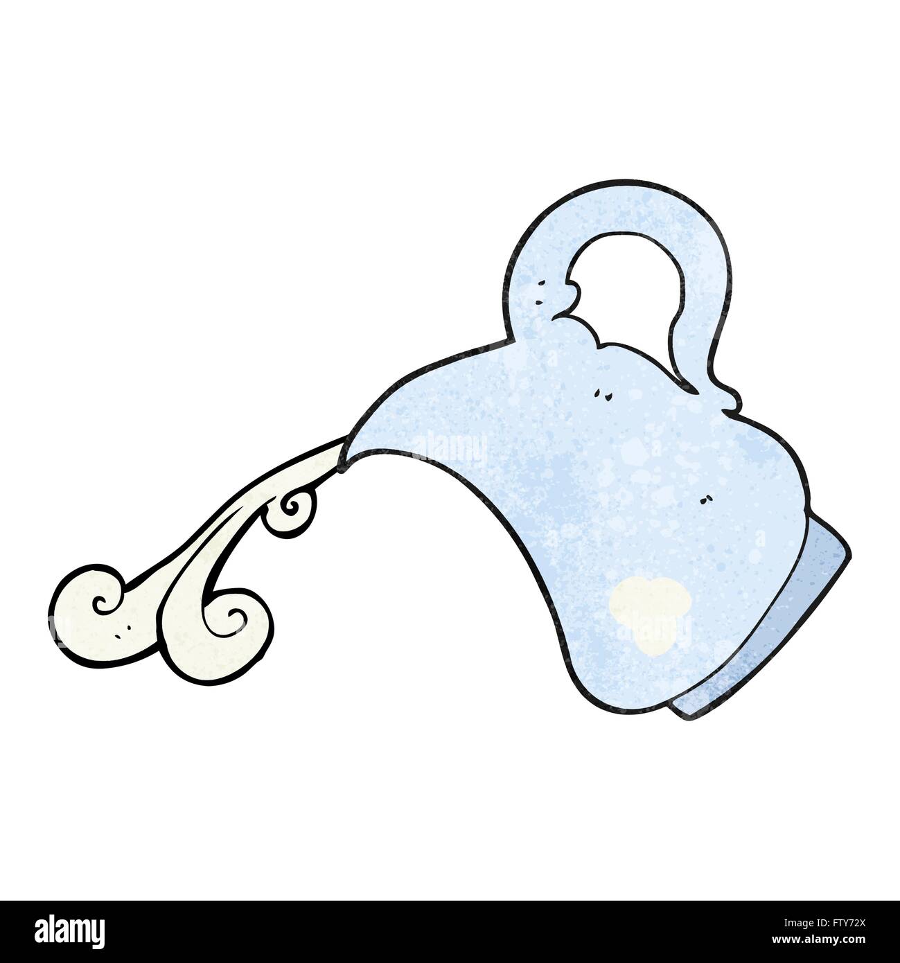 freehand textured cartoon milk jug pouring milk Stock Vector Image ...
