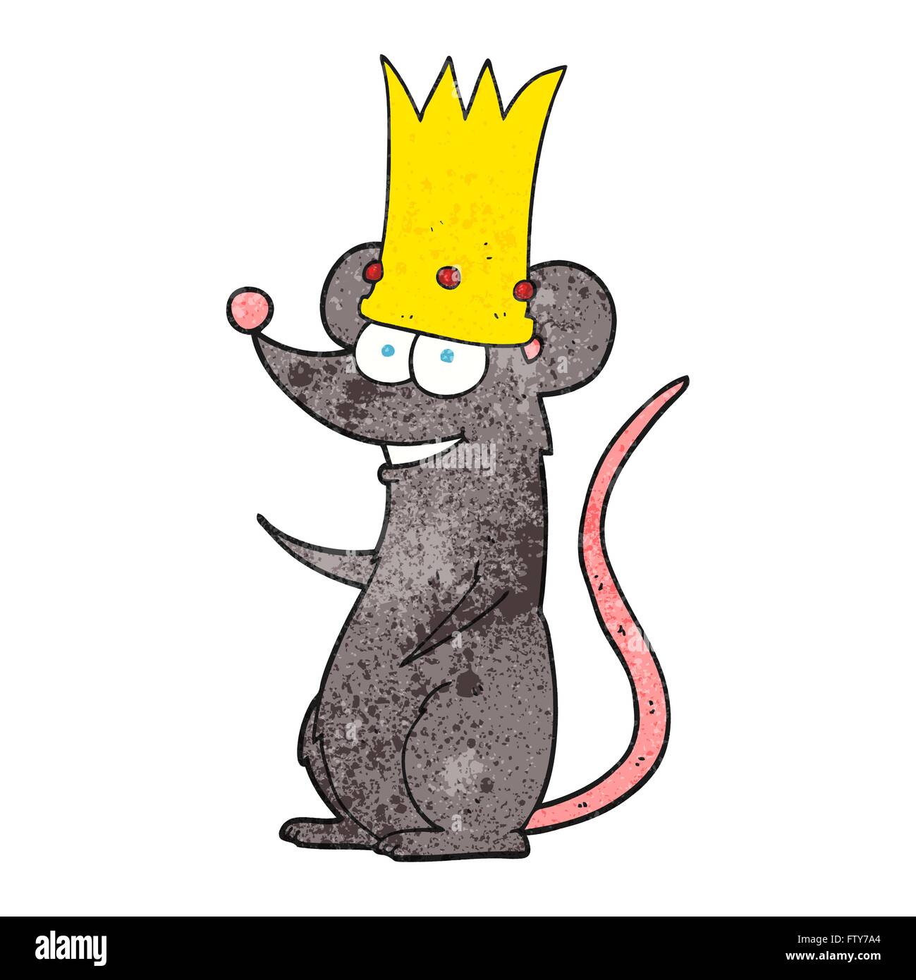 Cartoon rat wearing crown hi-res stock photography and images - Alamy