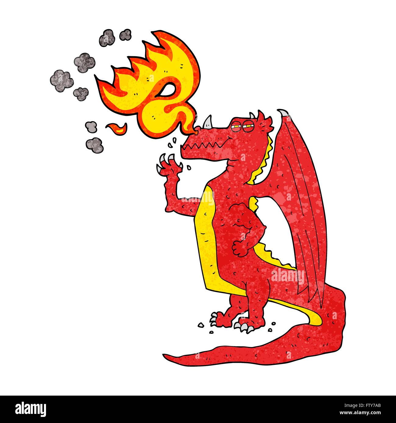 Welsh dragon cartoon hi-res stock photography and images - Alamy