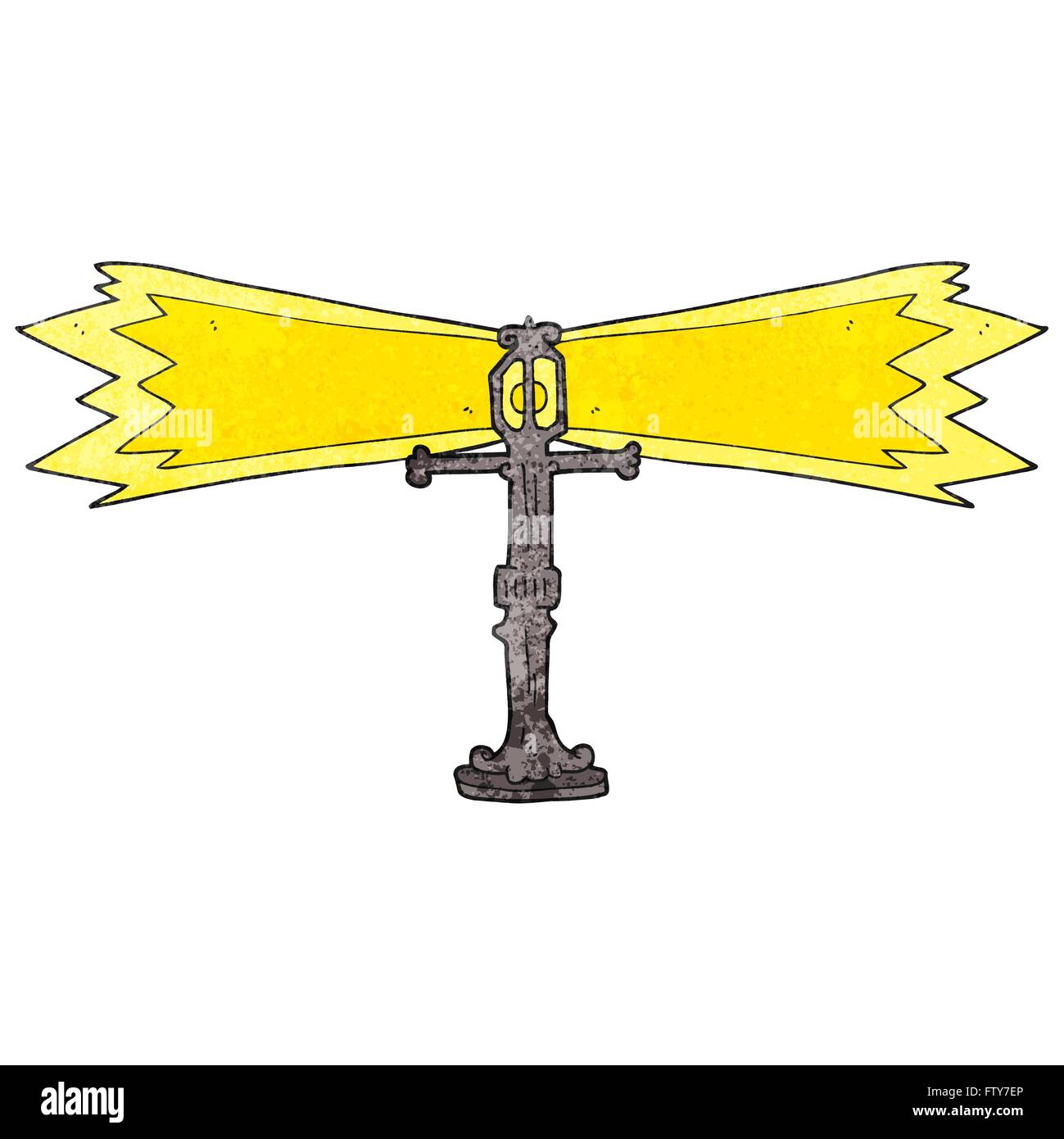 freehand textured cartoon shining street lamp Stock Vector Image & Art ...