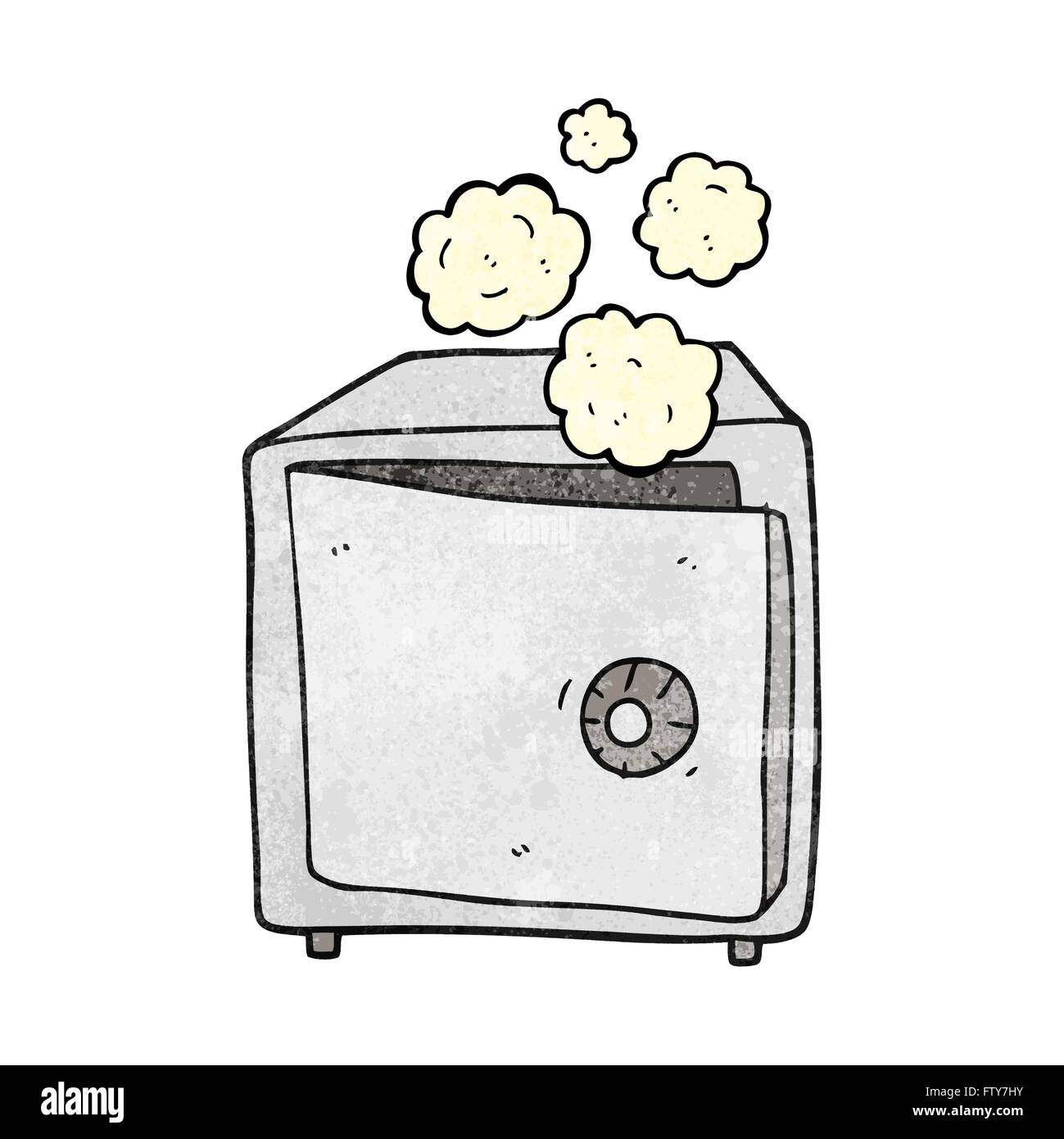 freehand textured cartoon safe Stock Vector Image & Art - Alamy