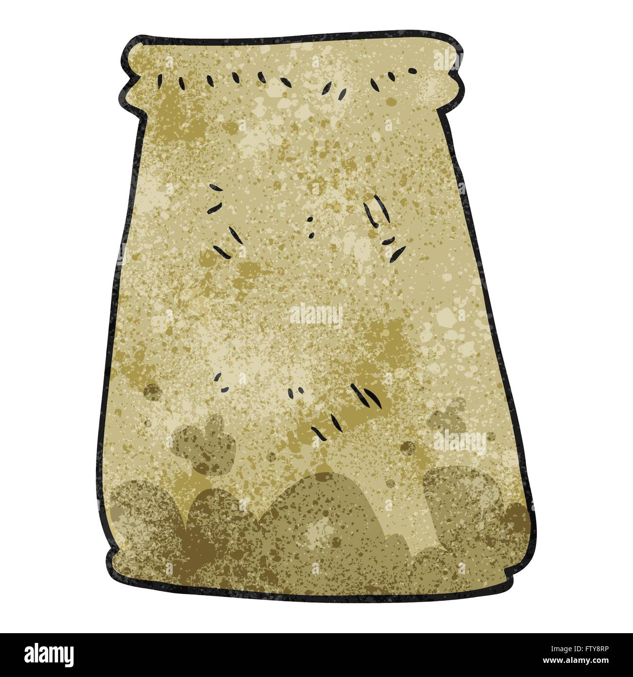 freehand drawing of a cartoon paper bag Stock Vector Image & Art - Alamy