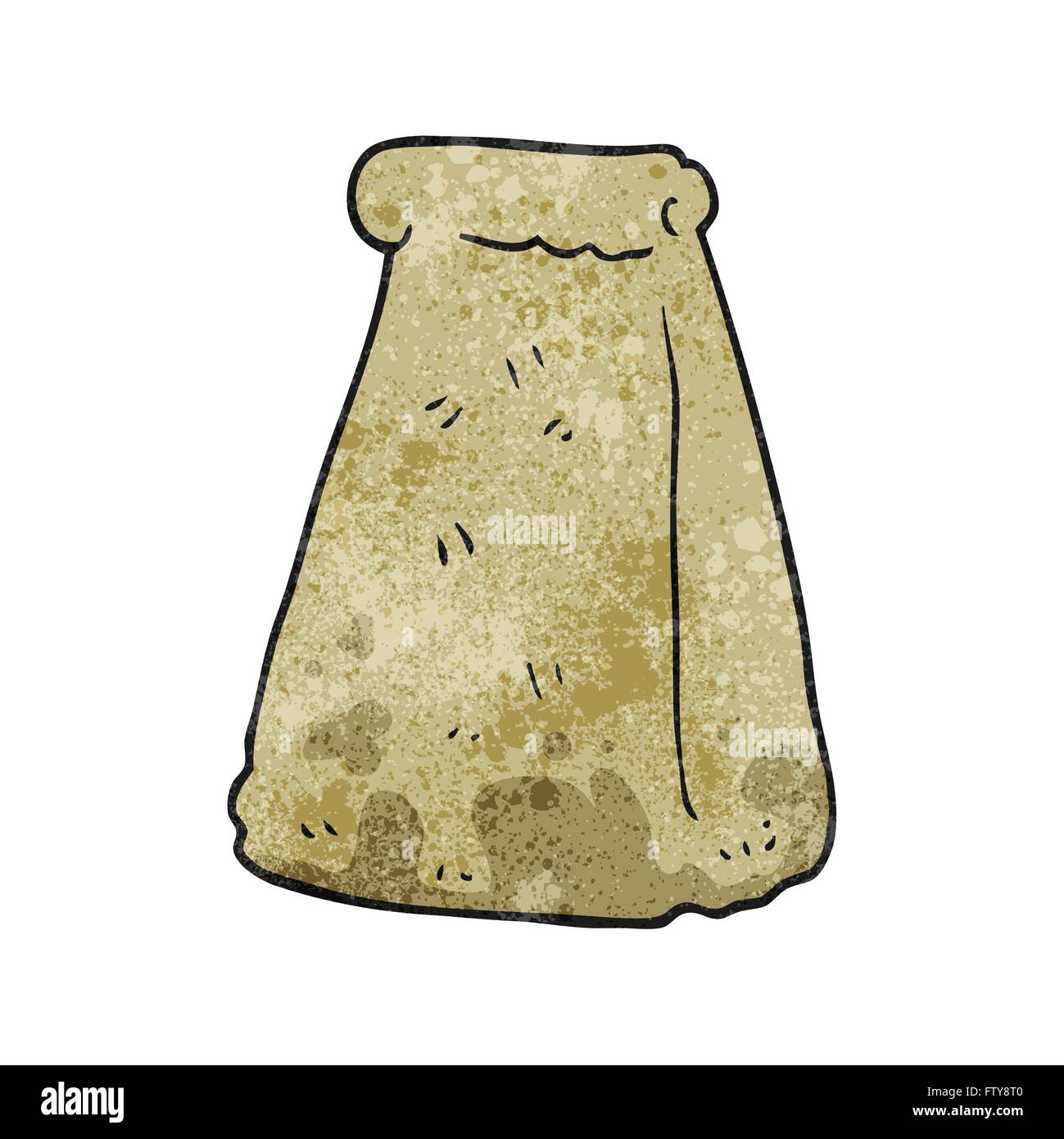 freehand drawing of a cartoon paper bag Stock Vector Image & Art - Alamy