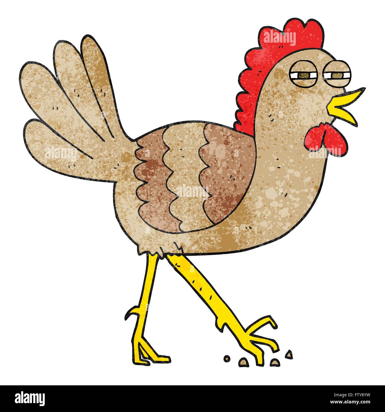 Crazy rooster Stock Vector Images - Alamy