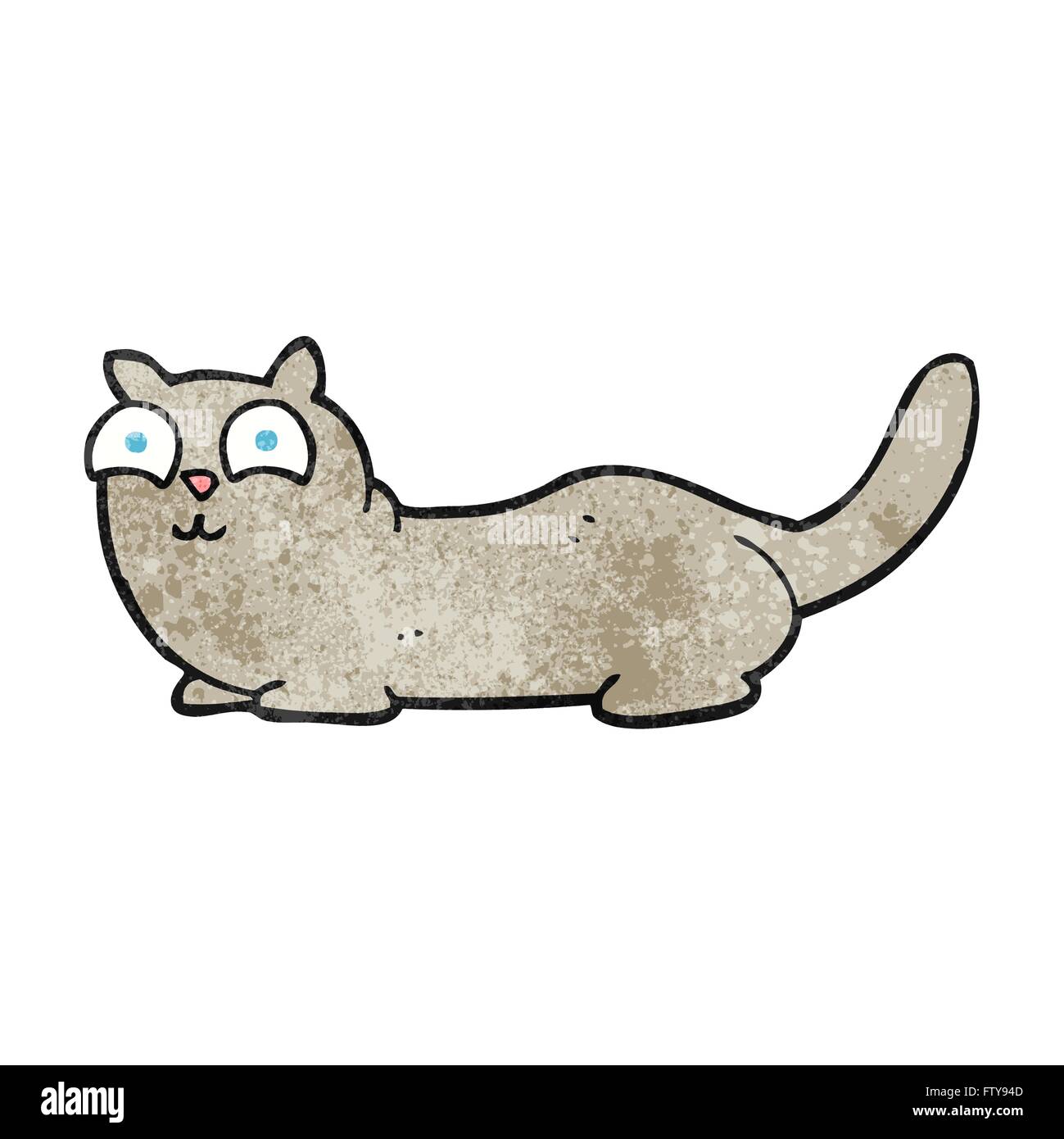 freehand drawn texture cartoon cat Stock Vector Image & Art - Alamy