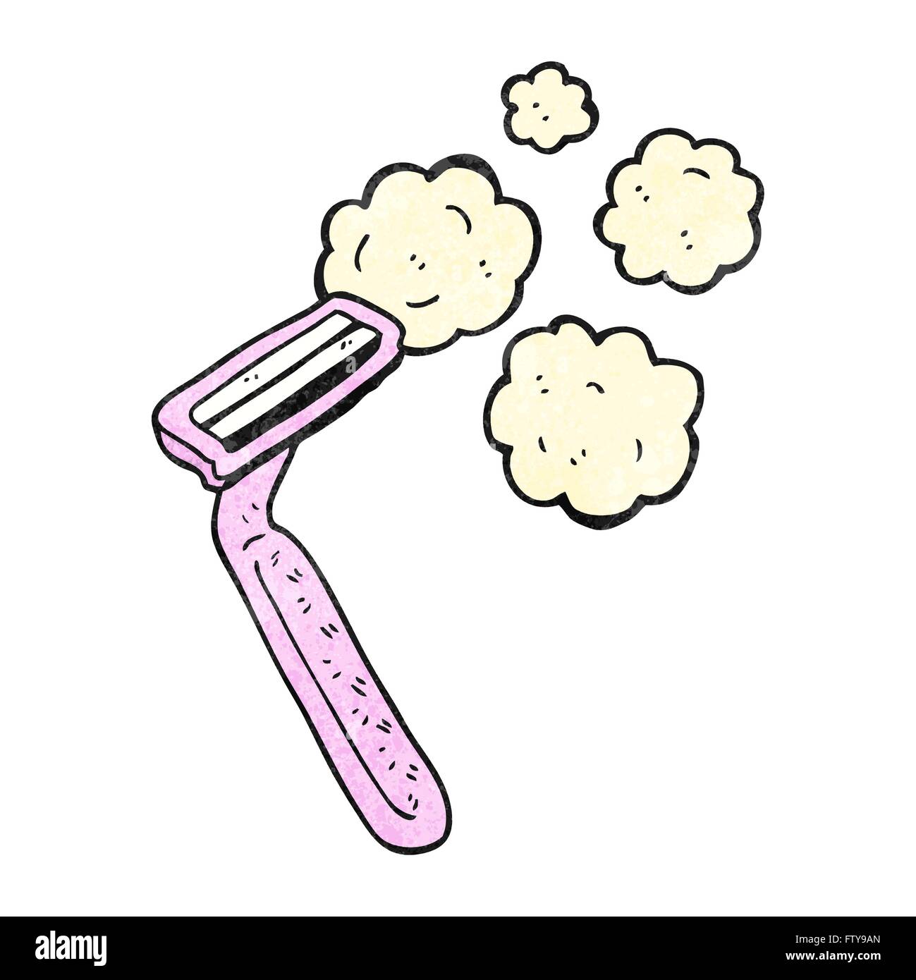 freehand drawn texture cartoon razor Stock Vector Image & Art - Alamy