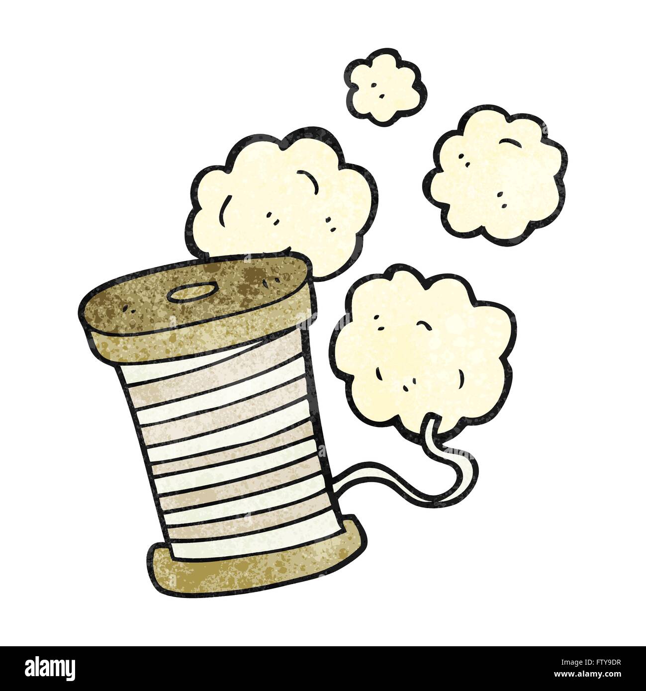 freehand drawn texture cartoon yarn Stock Vector Image & Art - Alamy