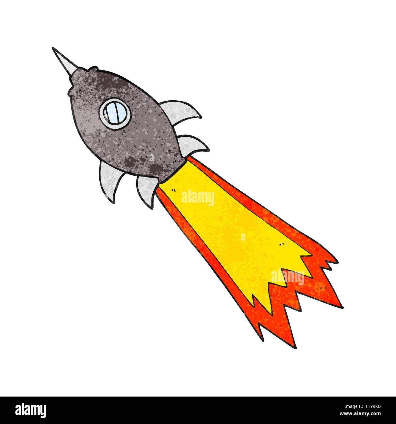 Spaceship hand drawn clipart Cut Out Stock Images & Pictures - Alamy