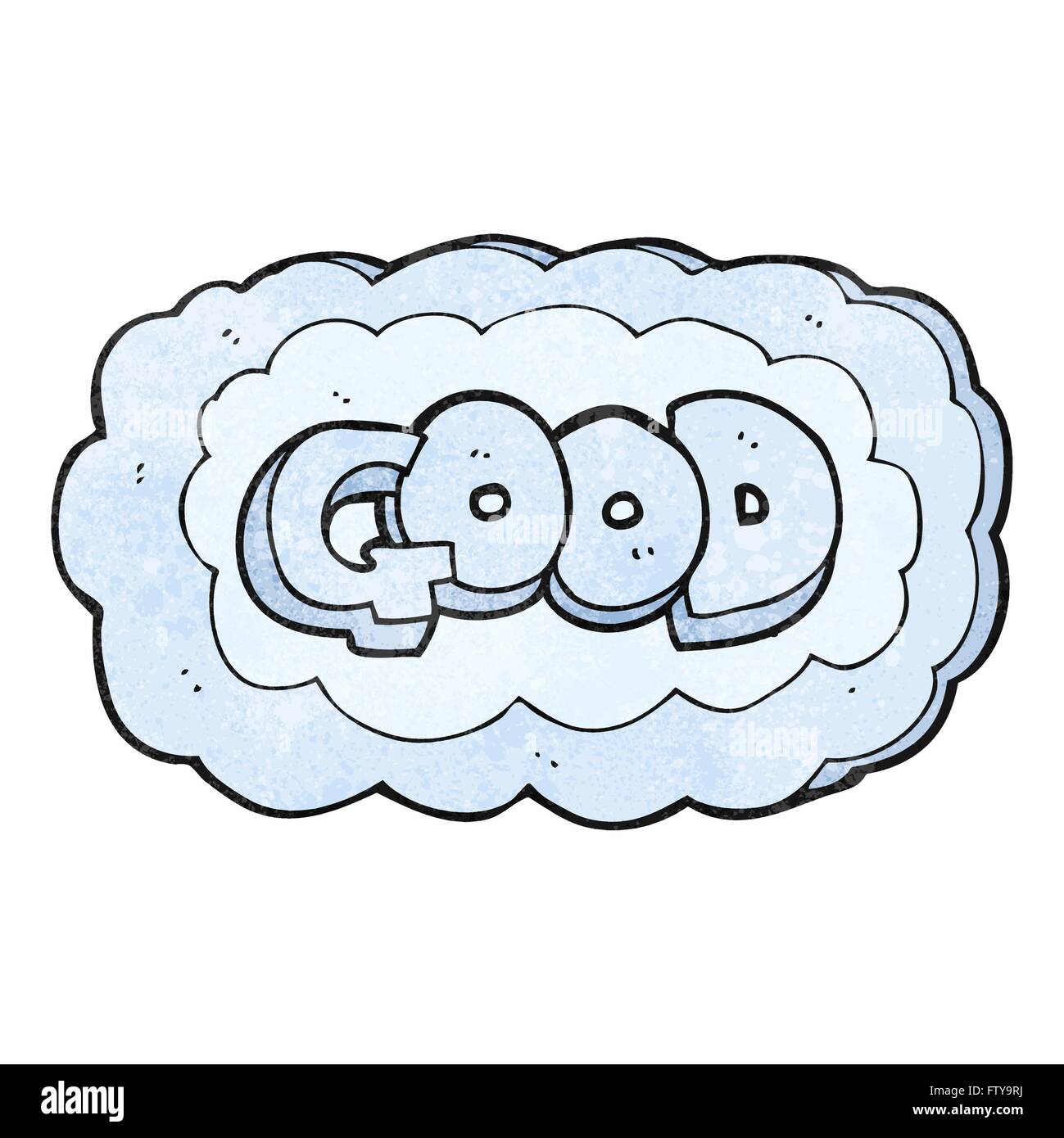 freehand drawn texture cartoon Good symbol Stock Vector Image & Art - Alamy