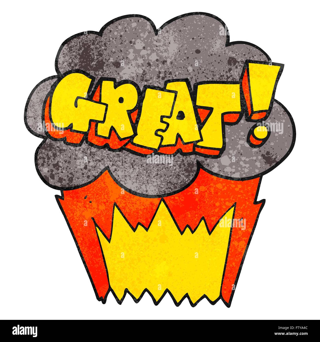 freehand drawn texture cartoon great symbol Stock Vector Image & Art ...