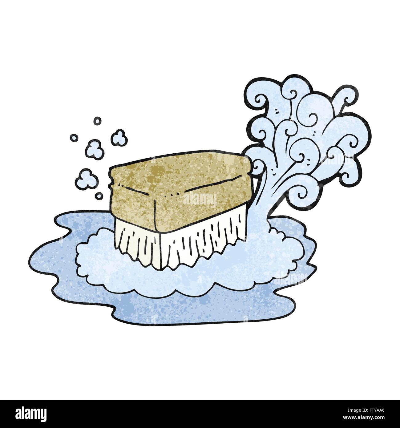 freehand drawn texture cartoon scrubbing brush Stock Vector Image & Art ...